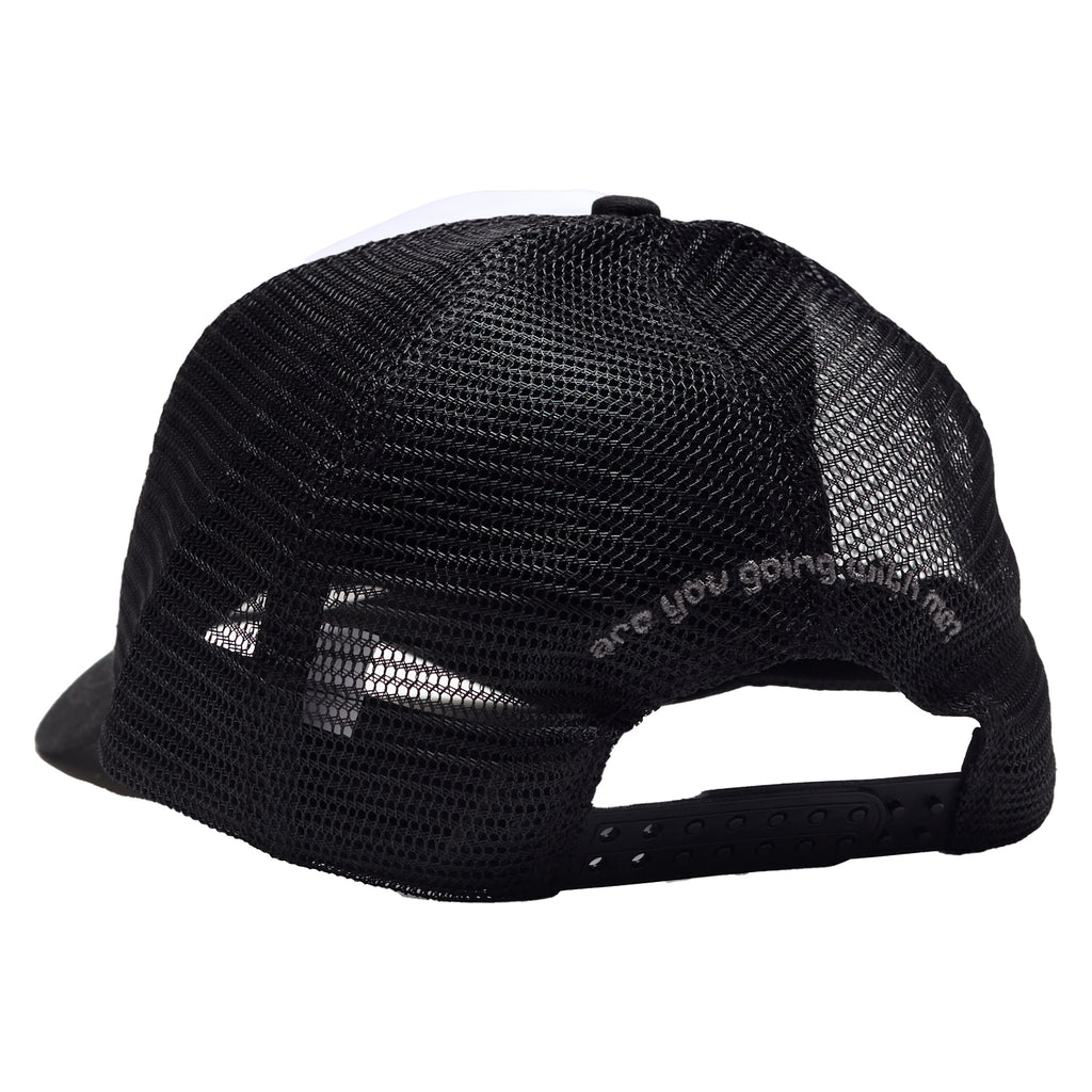 R U Going With Me? Trucker Hat (Black) – frog skateboards