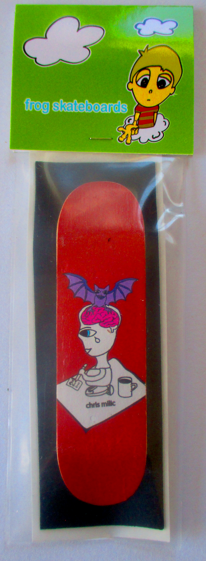 Chris Bat Brain Fingerboard – frog skateboards